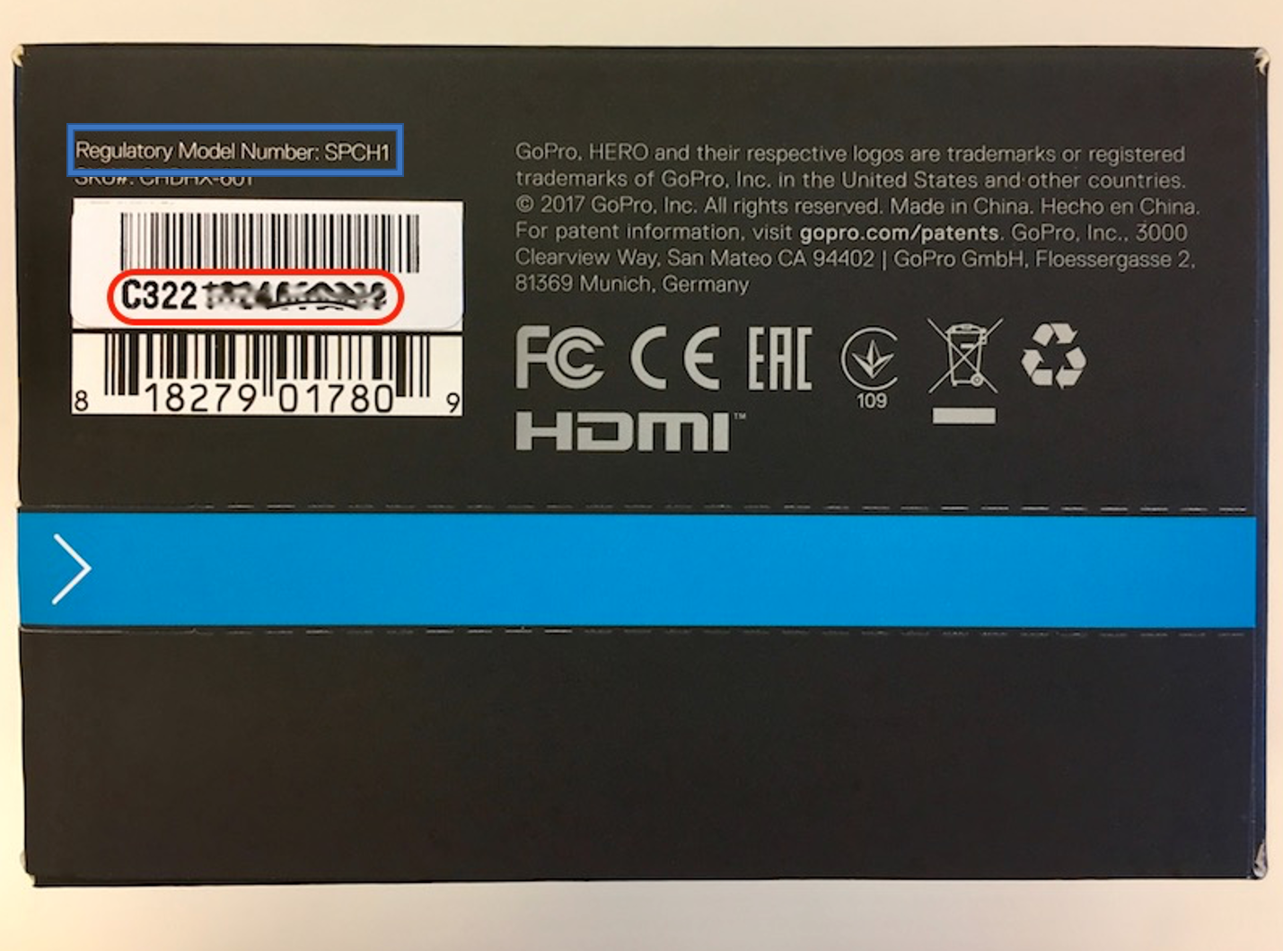 GoPro(ゴープロ) ビデオカメラ 型番探し方 | 備品管理クラウドお役立ちブログ